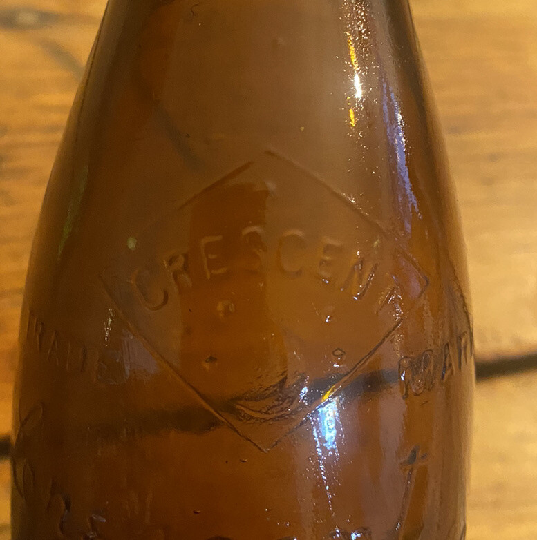 Crescent Brewing Company Irwin Pa 13 Oz Glass Bottle Very rare | eBay