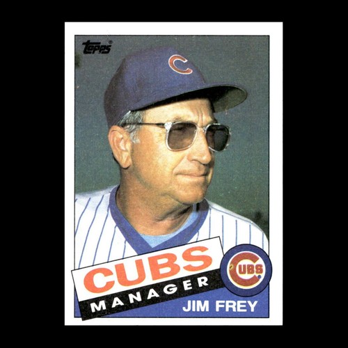 Jim Frey 1985 Topps Chicago Cubs #241 R321H 84 | eBay