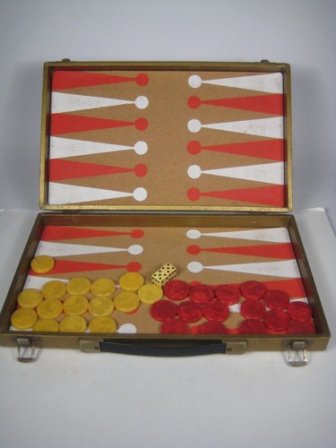 Vintage Cardinal Backgammon Set 30 Bakelite Marbled Catalin Tiles ONLY ...