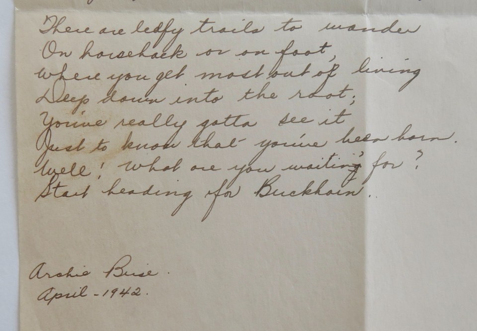 nf76 Buckhorn Ranch fishing hunting riding 1942 Calgary, Pincher Creek ...