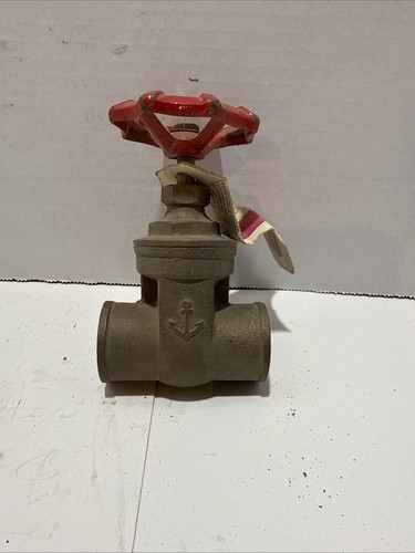NEW RED WHITE 1” Bronze Shut Off Gate Valve 150 WOG LDR Sweat | eBay