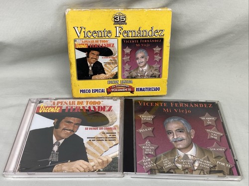 Vicente Fernandez Sony Discos Latin, Mariachi & Ranchera Album Audio CD ...