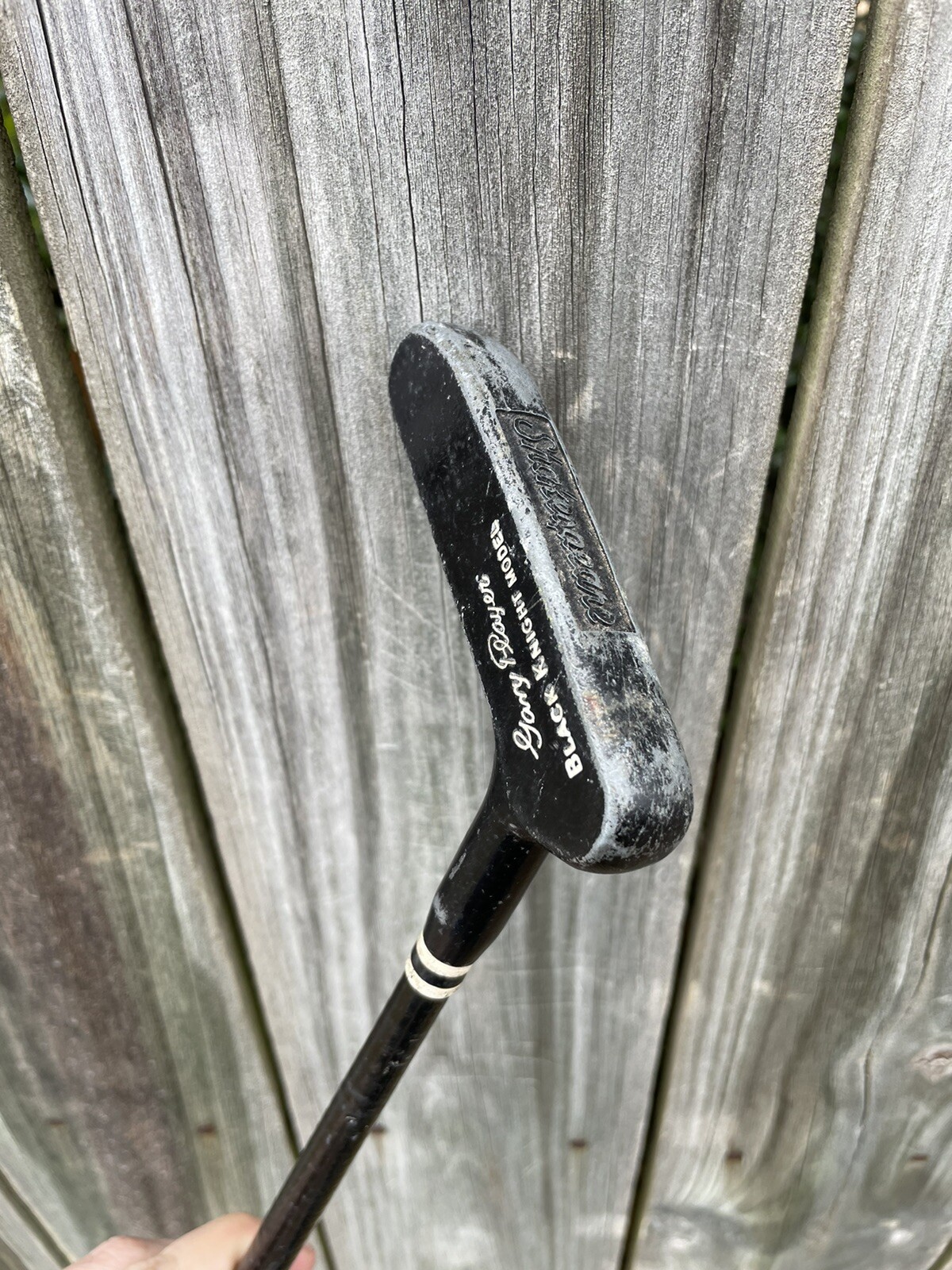 Gary Player Black Knight Model Shakespeare Putter Vintage EUC 35 inches ...