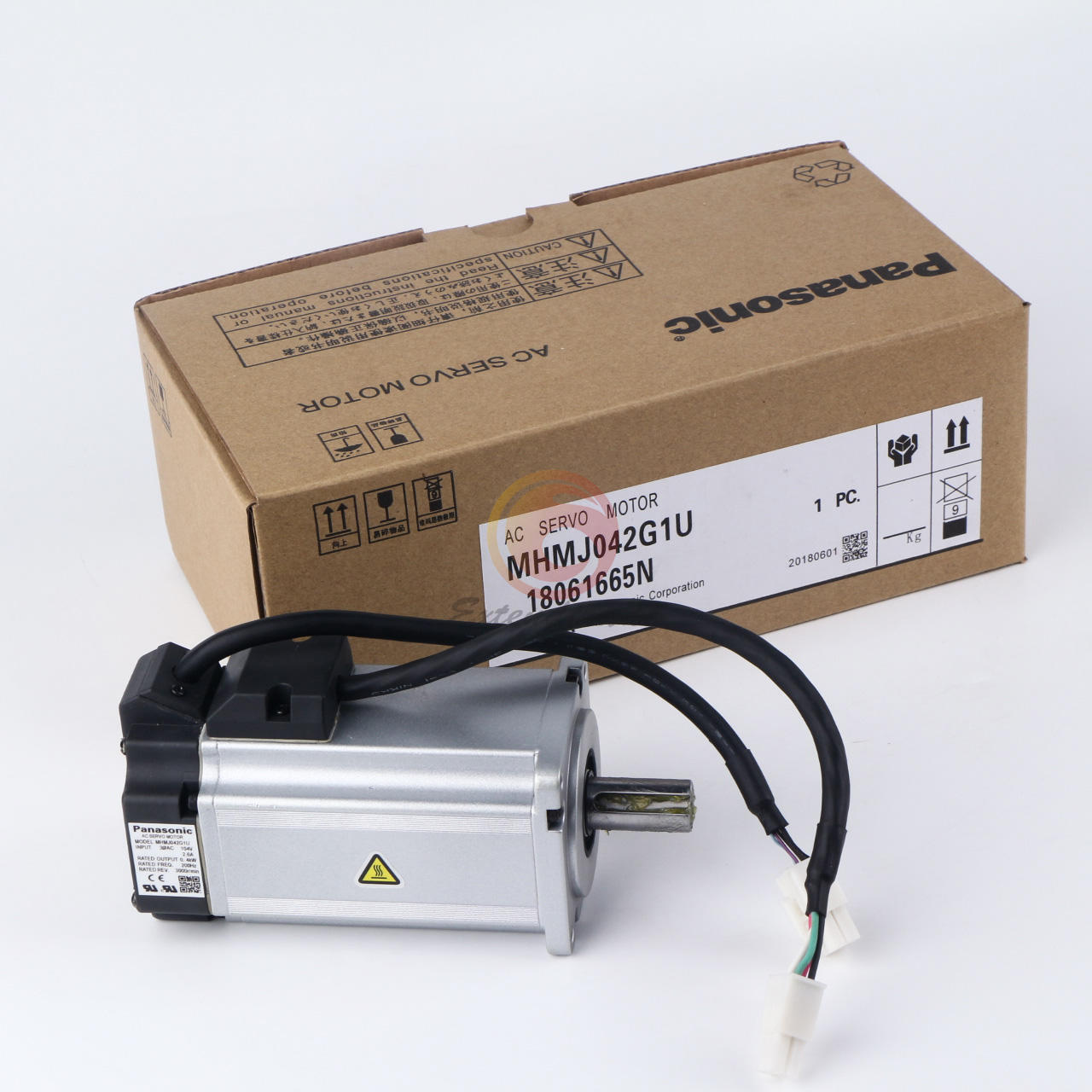 ONE Panasonic Servo Motor MHMJ042G1U NEW | eBay
