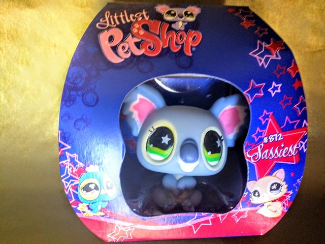 Littlest Pet Shop Sassiest LPS Koala Bear 872 RARE 2008 Release for ...