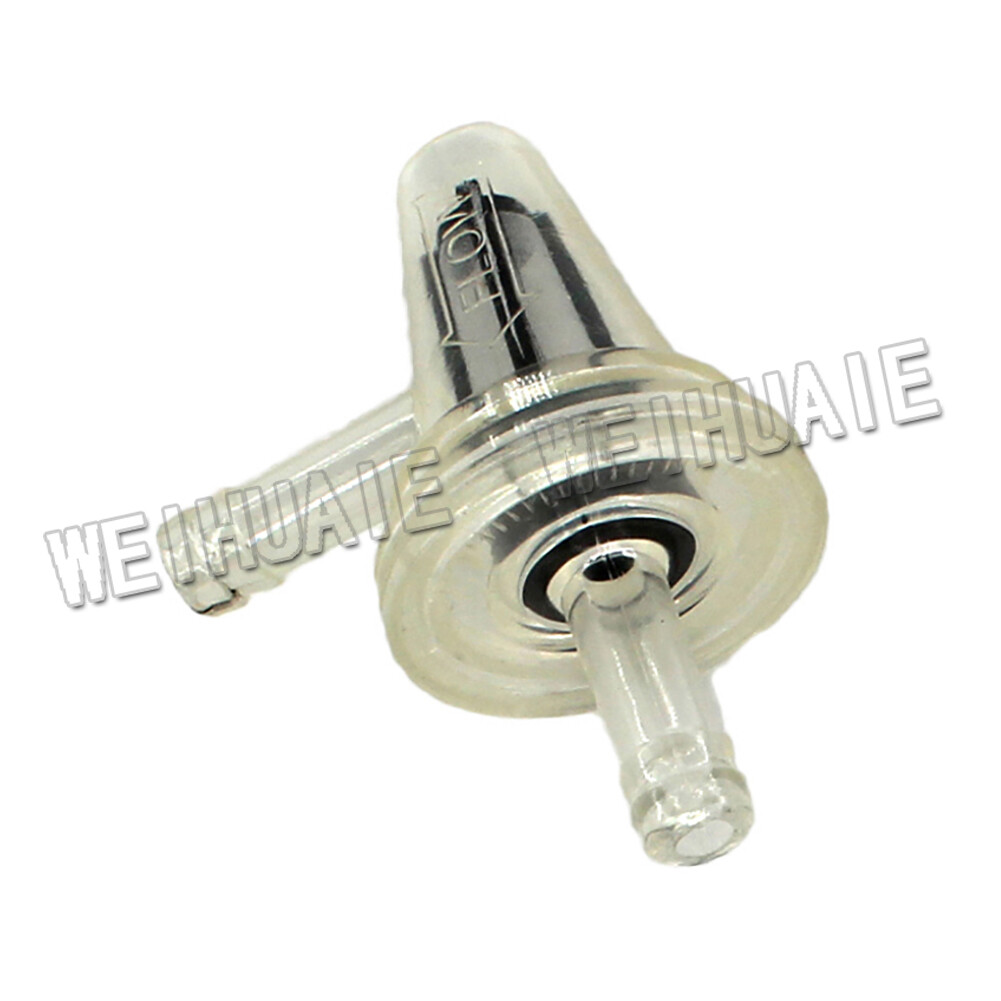 5x Clear Inline Gas Right Angle Fuel Filter For Motorcycle 6mm 7mm & 6* ...