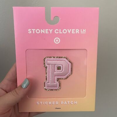 Stoney Clover Lane x Target Letter Patch - P | eBay