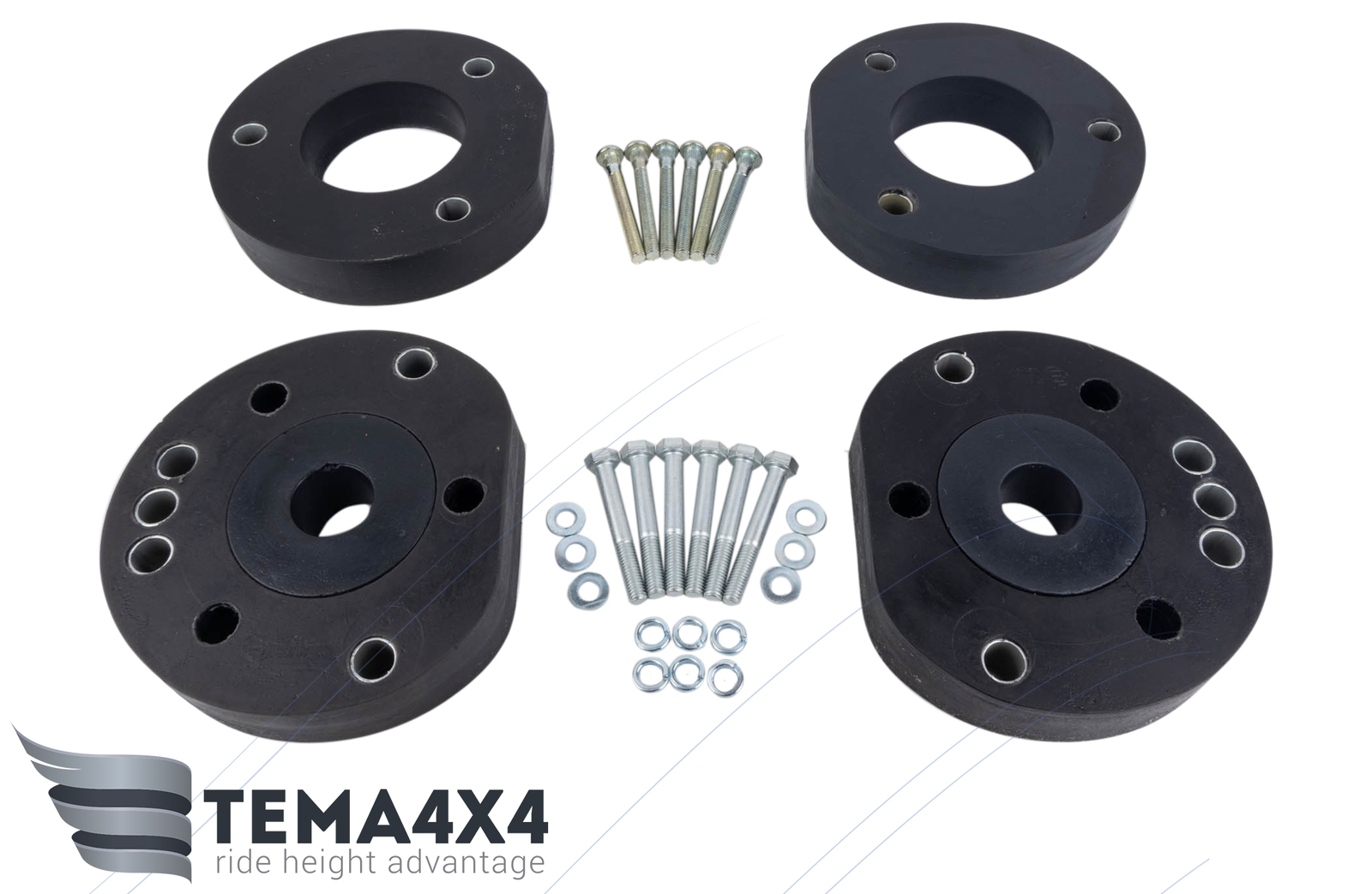 Tema4x4 30mm front and rear Lift Kit for Land Rover LR2 FREELANDER ...
