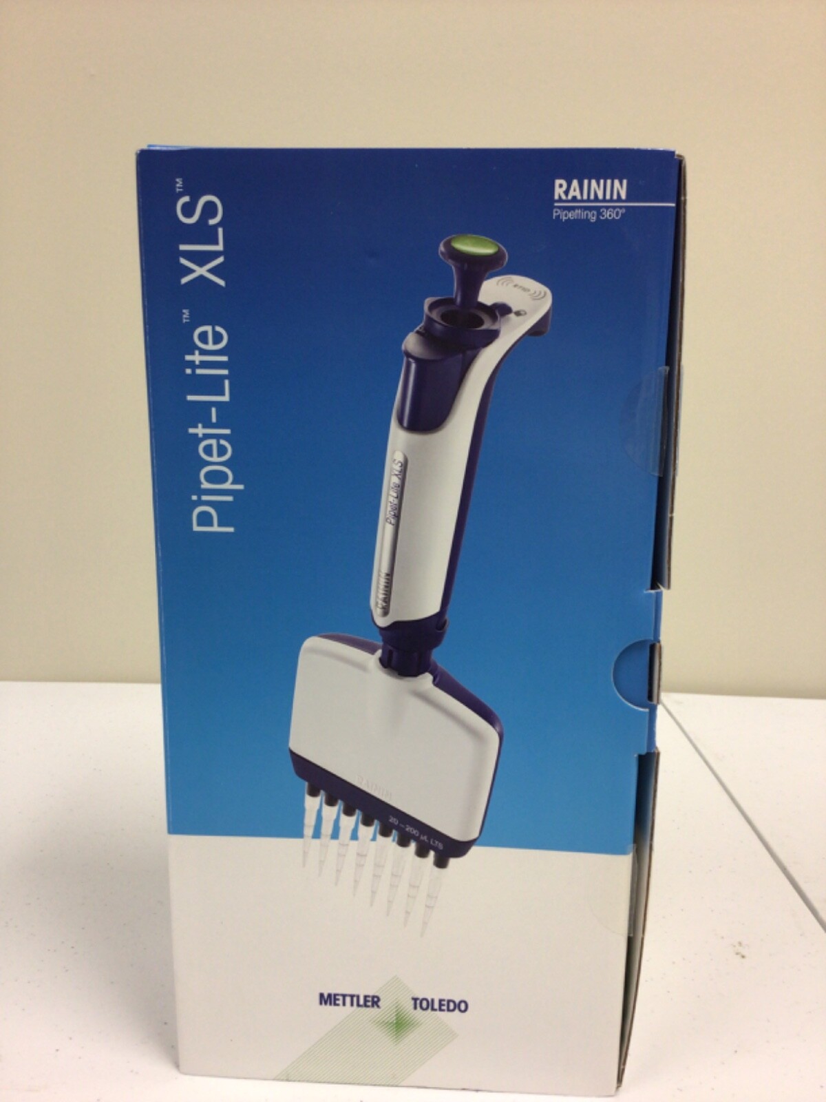 Rainin Pipet-lite L12-20xls Multichannel Pipette 12 Channel 2-20 UL for ...