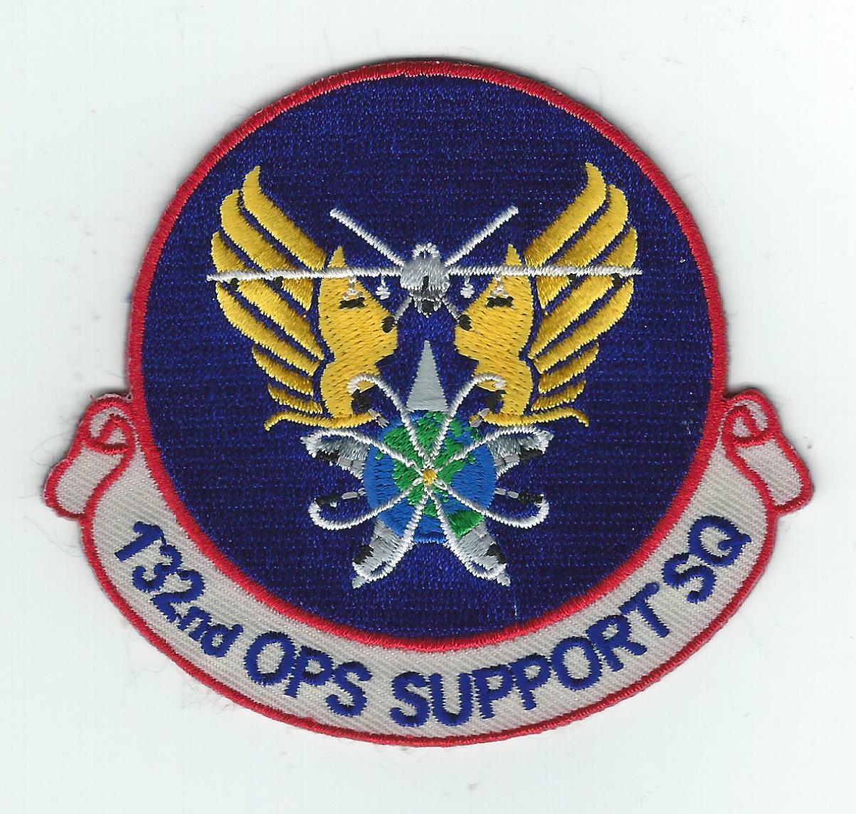 132nd OPERATIONS SUPPORT SQUADRON(WITH MQ-9) patch | eBay