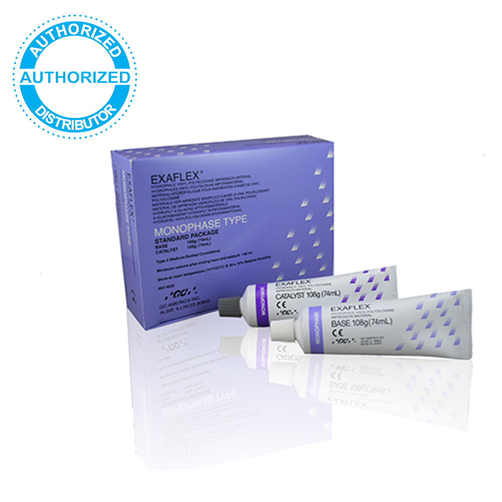 GC EXAFLEX VPS Impression Material Heavy Body / Injection / Monophase ...