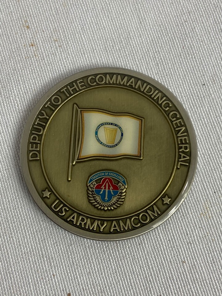 US Army AMCOM Commanding General Challenge Coin | eBay