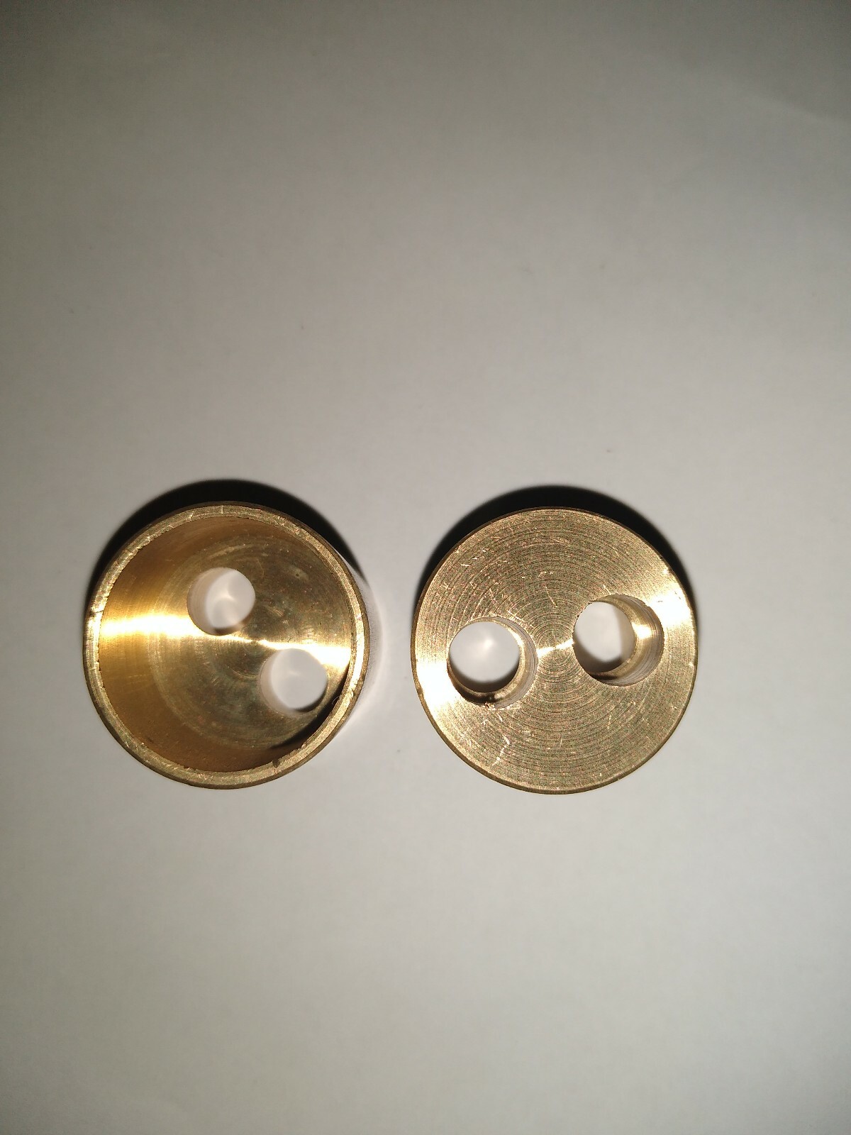 Brass Manifold 8 mm 2Port Microbore Endfeed Copper Solder Heating ...