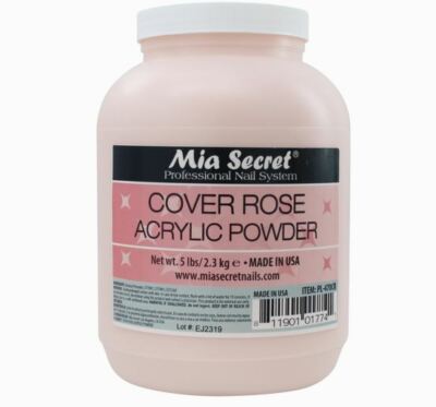 Mia Secret Professional Nail System Cover Rose Acrylic Powder 5 lb / 80 ...