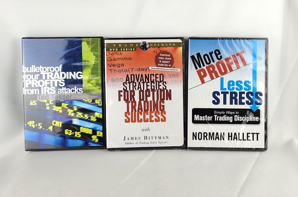 10 DVD Set: Option and Stock Trading Strategies seminars *New Sealed ...