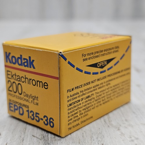Kodak Ektachrome 200 35mm Color Slide Film 36 Exp/Roll, Exp. Date 1996 ...