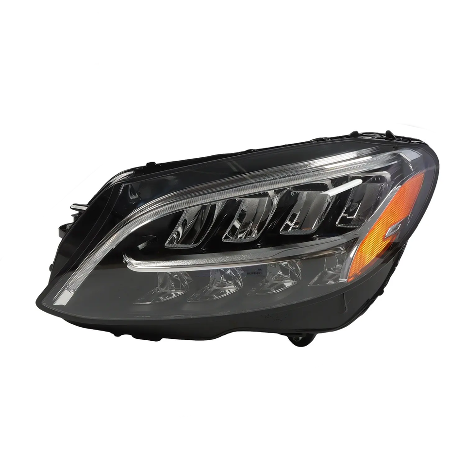 7 Pins LED Headlight For 2019-2021 Mercedes Benz C300 W205 Left Driver ...