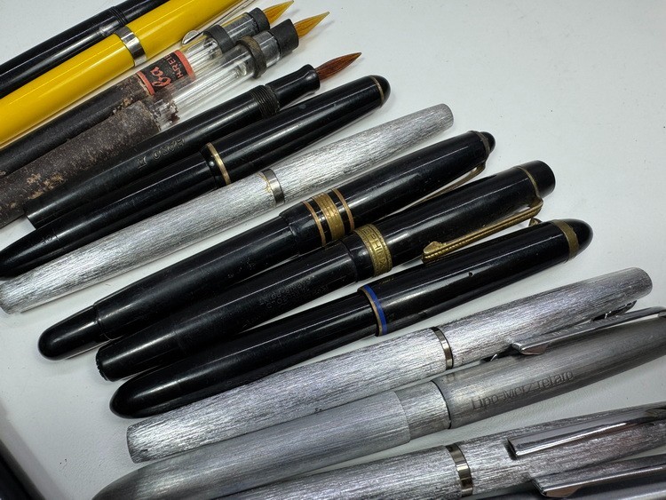 KONVOLUT 25 Stk Füller Kugelschreiber Stift GEHA PARKER LAMY GREIF HARO ...