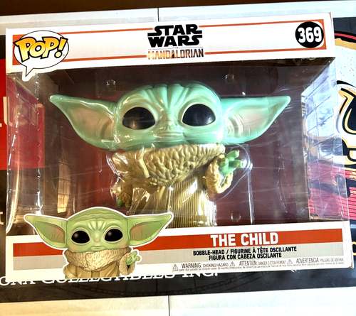 FUNKO POP #369 STAR WAR THE CHILD EXCLUSIVE 10" BOBBLEHEAD ACTION ...
