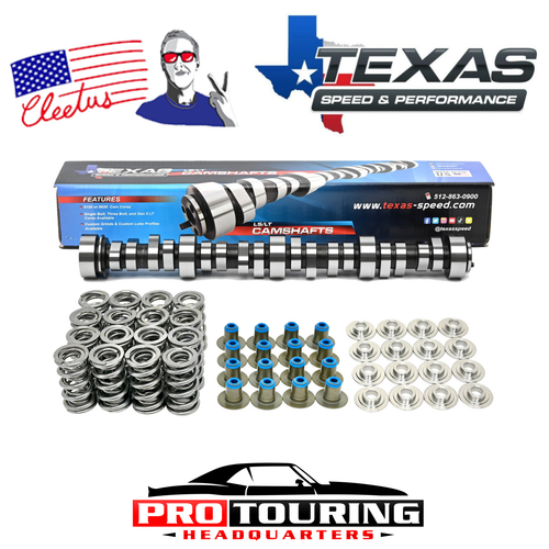 Texas Speed GM LS1 Cleetus Bald Eagle Twin Turbo Camshaft Kit LS2 4.8L ...