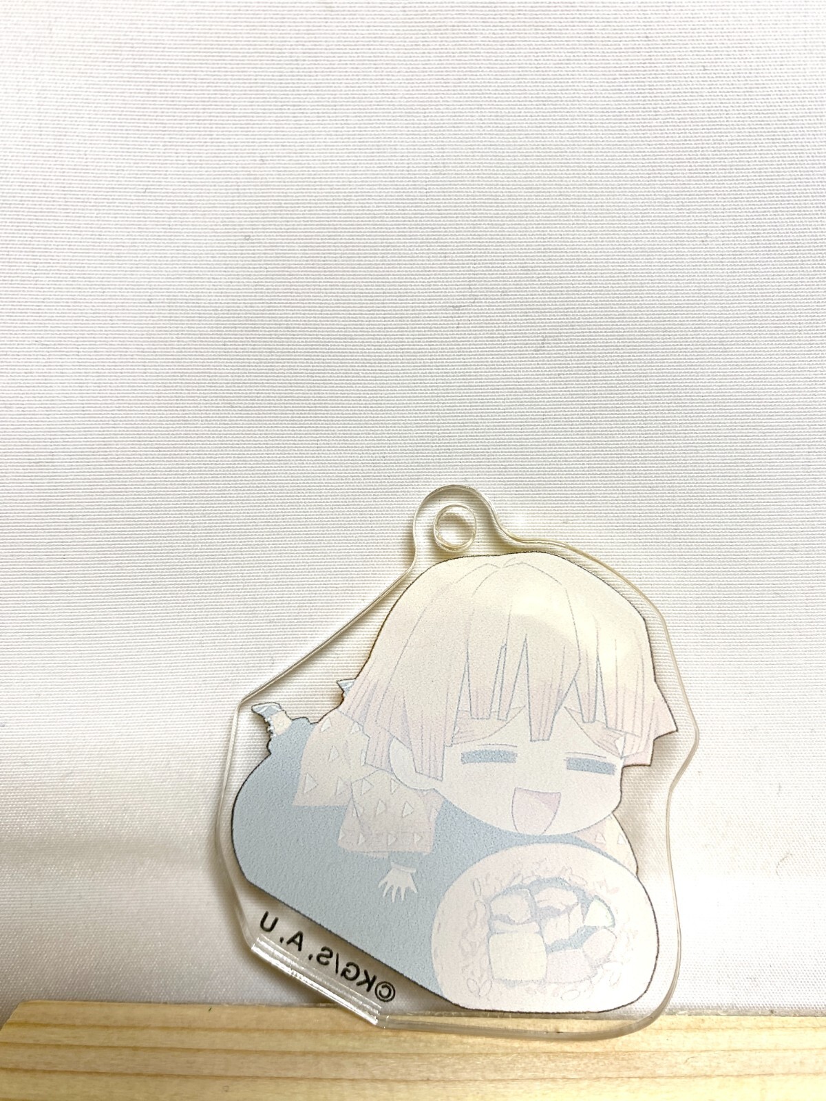 Zenitsu Agatsuma Demon Slayer Kimetsu no Yaiba Acrylic Keychain Bandai ...