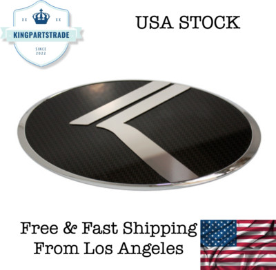 2011 2012 2013 2014 2015 for KIA SOUL KDM Hood+Trunk 3D K Logo Emblem ...