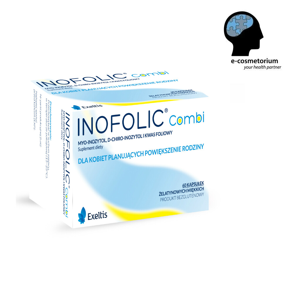 INOFOLIC Combi 60 Capsules PCOS, Inositol & Folic Acid; Ovulation | eBay