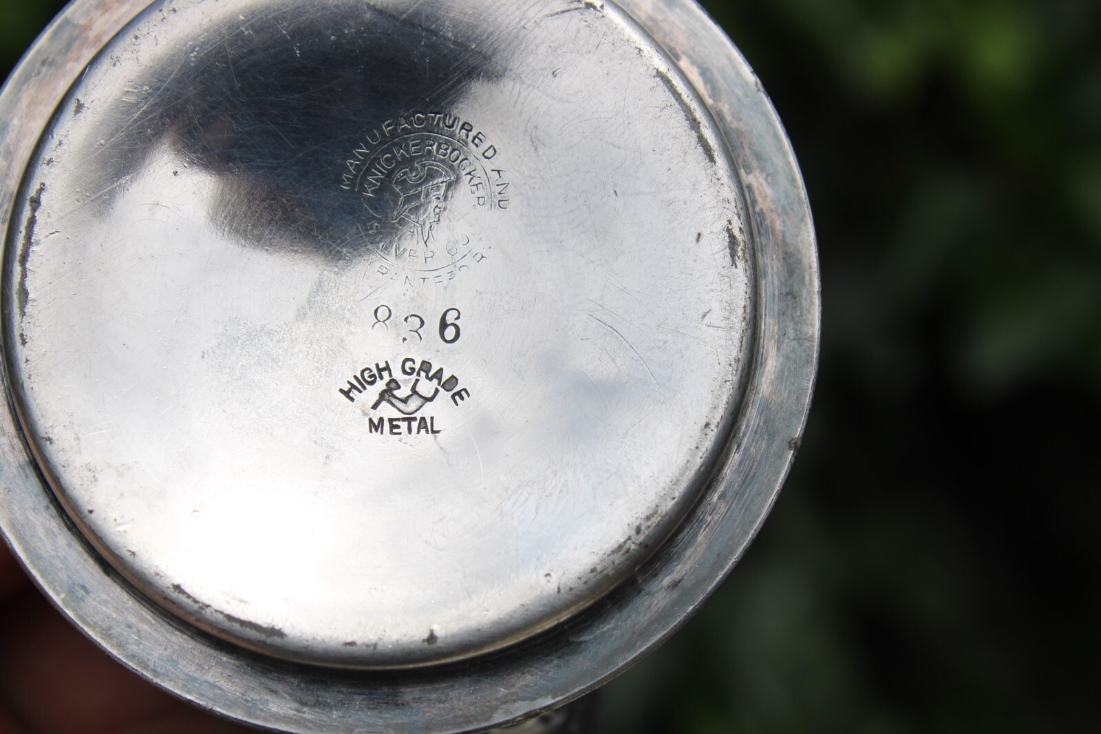 Antique Vintage Art Deco Silver Creamer/Pitcher #836 Knickerbocker ...