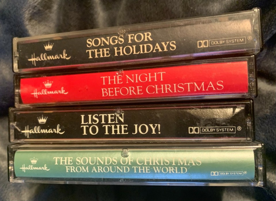 (Lot of 4) Hallmark Christmas Cassette Tapes - - Various Artists ...