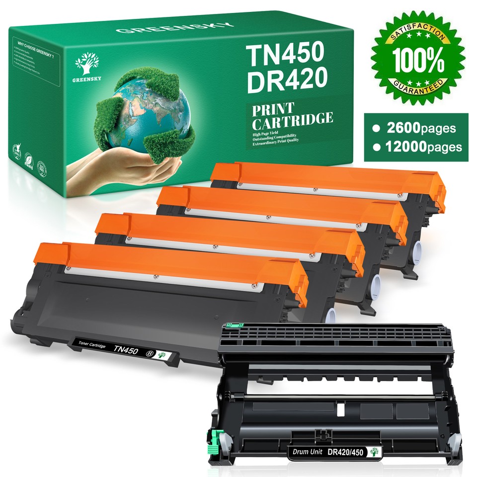 TN450 Compatible Toner Cartridge For Brother 450 HL-2270DW 2280 MFC ...