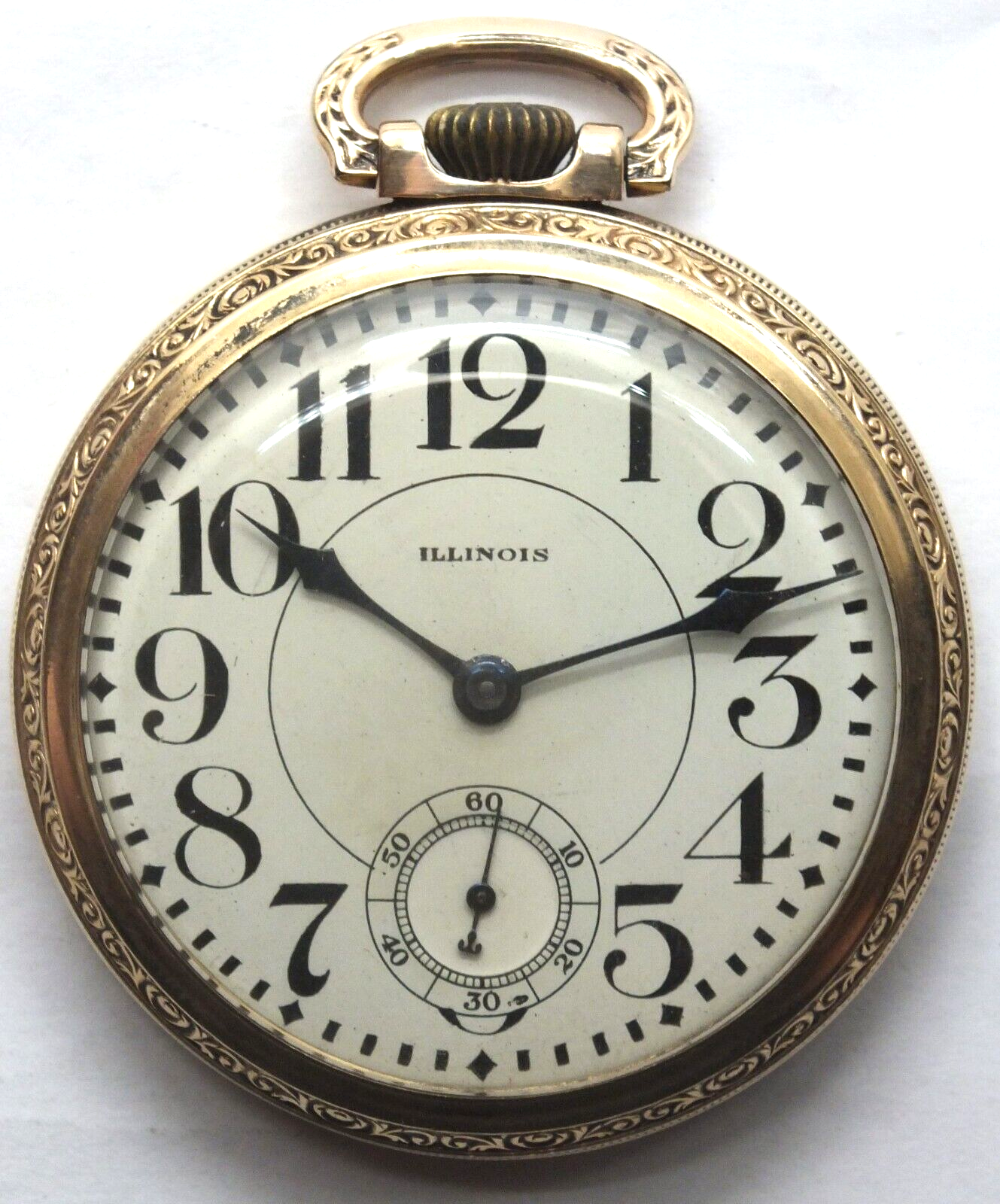 Illinois Sangamo Special 17S 23J Railroad Grade 1920 Pocket Watch Runs ...