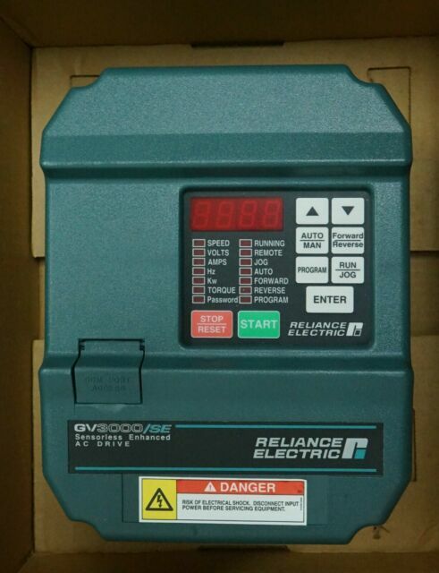 Reliance Electric 5V4160 GV3000/SE Variable Speed AC Drive - Green for ...