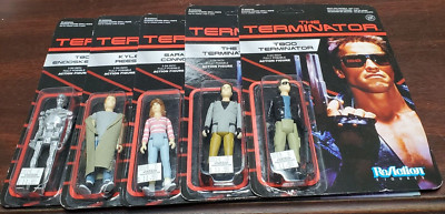 Set of 5 TERMINATOR Movie Funko ReAction Figure Set- Unpunched | eBay
