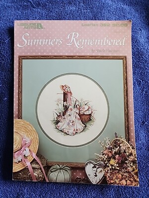 Leisure Arts Summers Remembered Cross Stitch Pattern Leaflet #392 Book ...