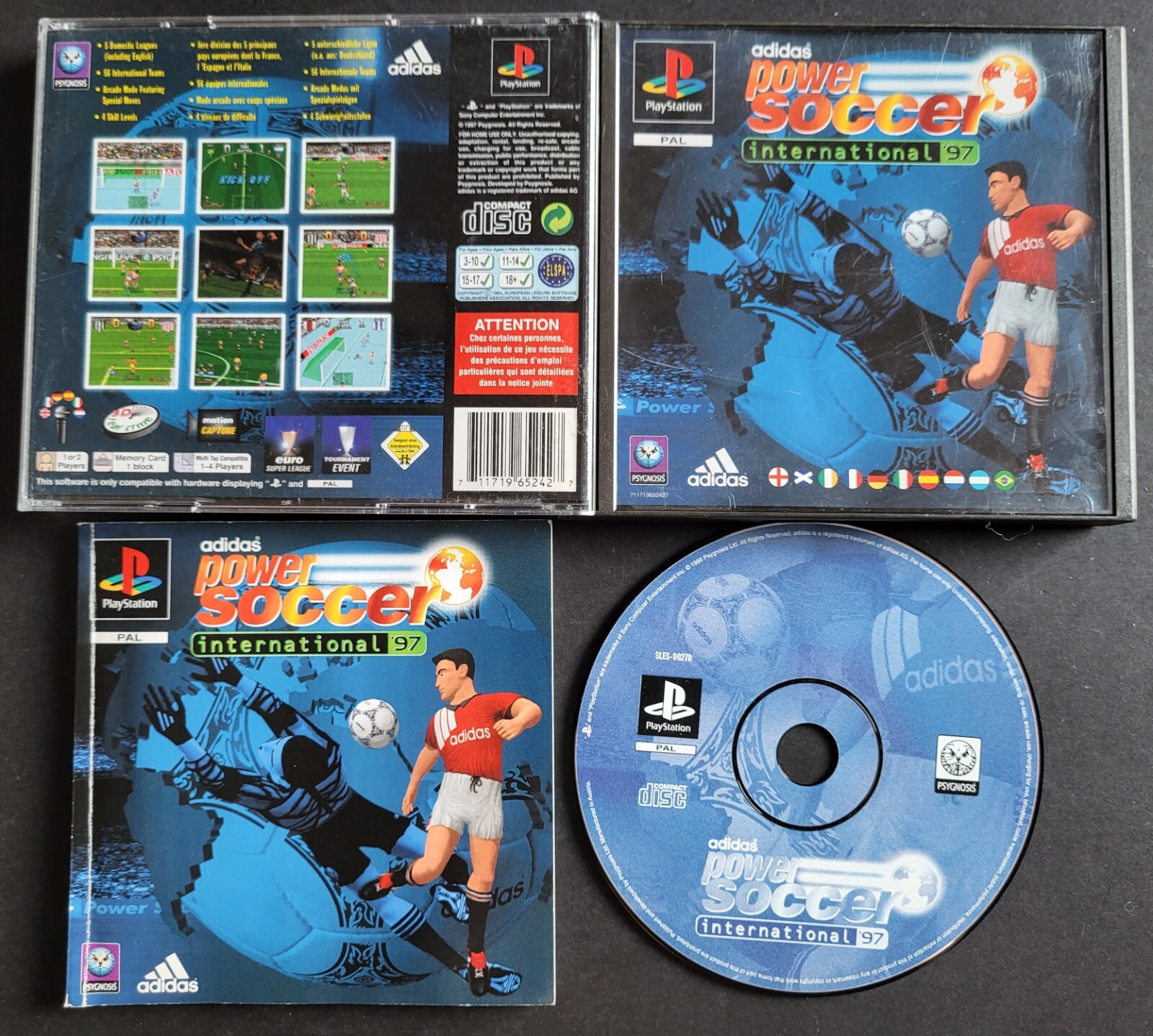 Sony PS1 PlayStation One Game Disk Manual Case Choose Retro Gaming PAL ...