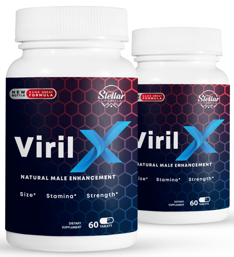 2 Pack Viril X, performance booster for men increases blood flow-60 ...