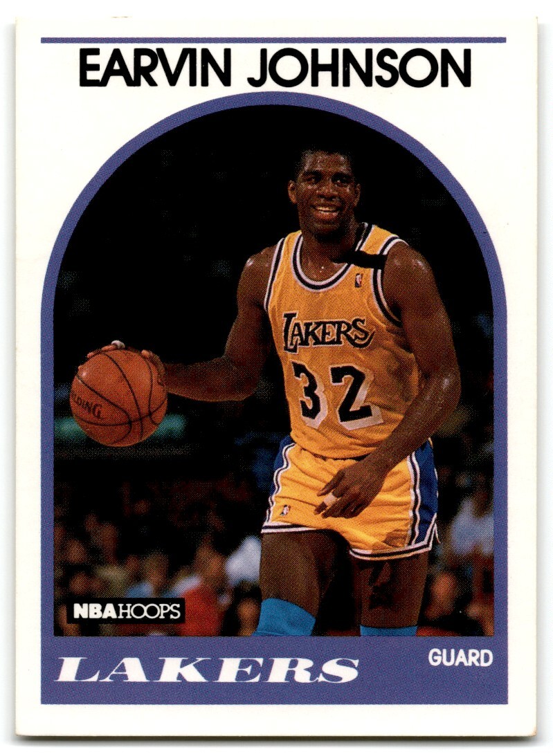 1989-90 Hoops Earvin Johnson Los Angeles Lakers #270 | eBay