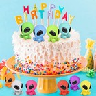 Rubber Galactic Aliens, Set of 10, Alien Toys for Kids in Assorted ...