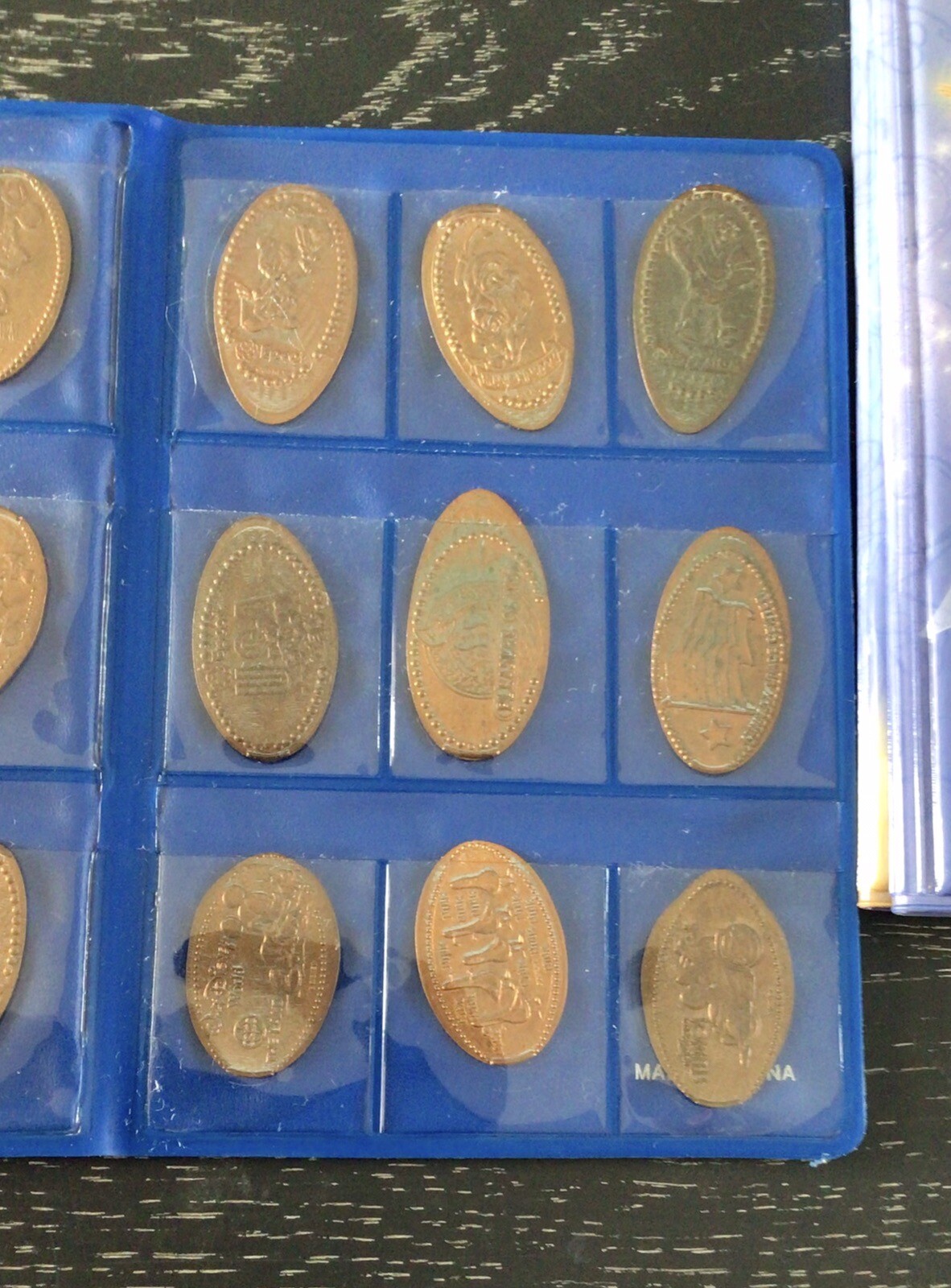 Disney Pressed Coin Penny Albums Pixie Collection 100 Years Of Magic ...