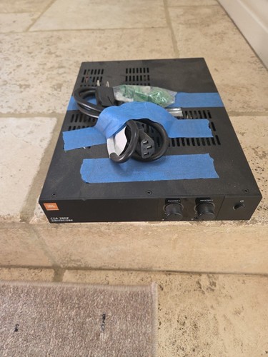 JBL CSA 280Z 2 x 80w Commercial 70v Amplifier Amp 4 Restaurant/Bar/Cafe ...