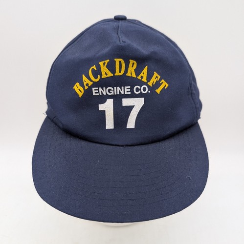 BACKDRAFT Engine Co. 17 Movie PROMO SNAPBACK HAT CAP Mohrs 1991 VTG | eBay