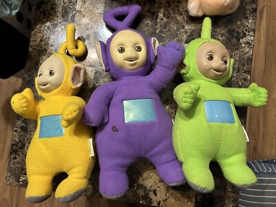 Teletubbies SET OF 3 Official Soft Toys | eBay