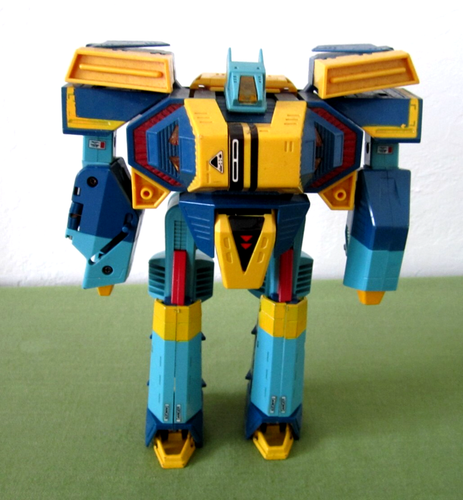 Vintage Takatoku Toys Orguss Gerwalk Nikick Action Figure 24 A Blue ...