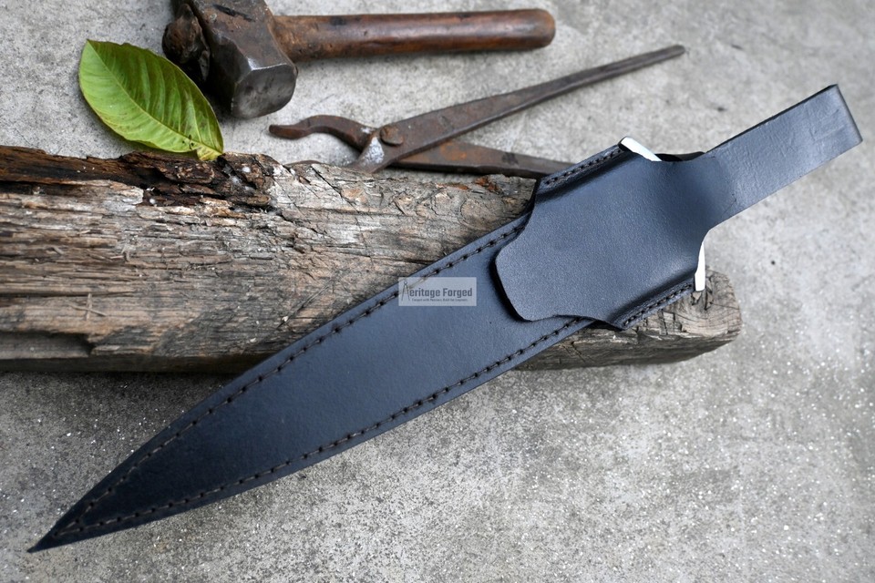 DAGGER/12 inches Long Blade hand forged Dagger/Hunting,camping,tactical ...
