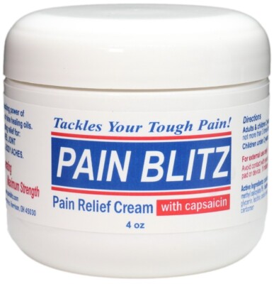 Pain Blitz - Pain Relief Cream | eBay