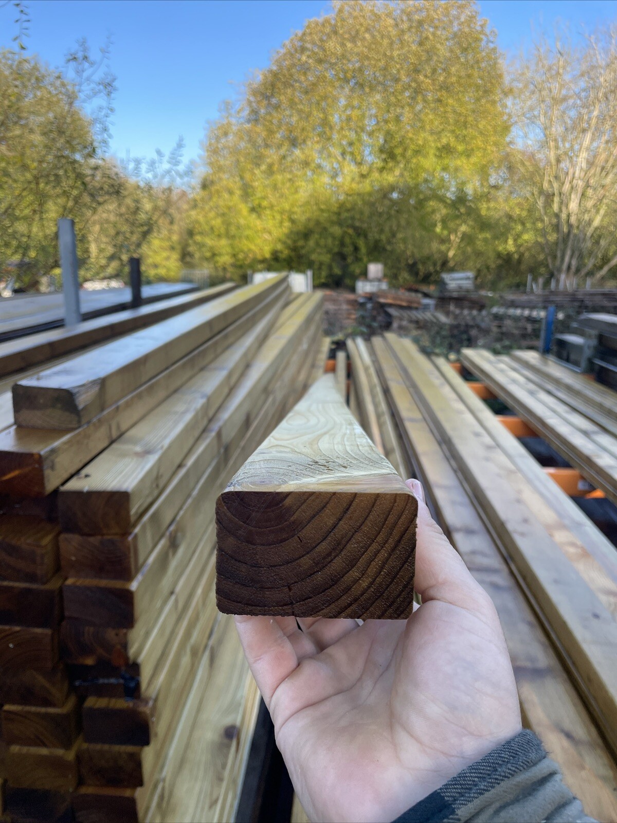 Pressure Treated Timber 3x2 Structural Wood Outdoor Tanalised C24 ...