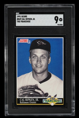 1991 ⚾ Score, Cal Ripken Jr., #849, The Franchise, Baltimore Orioles ...