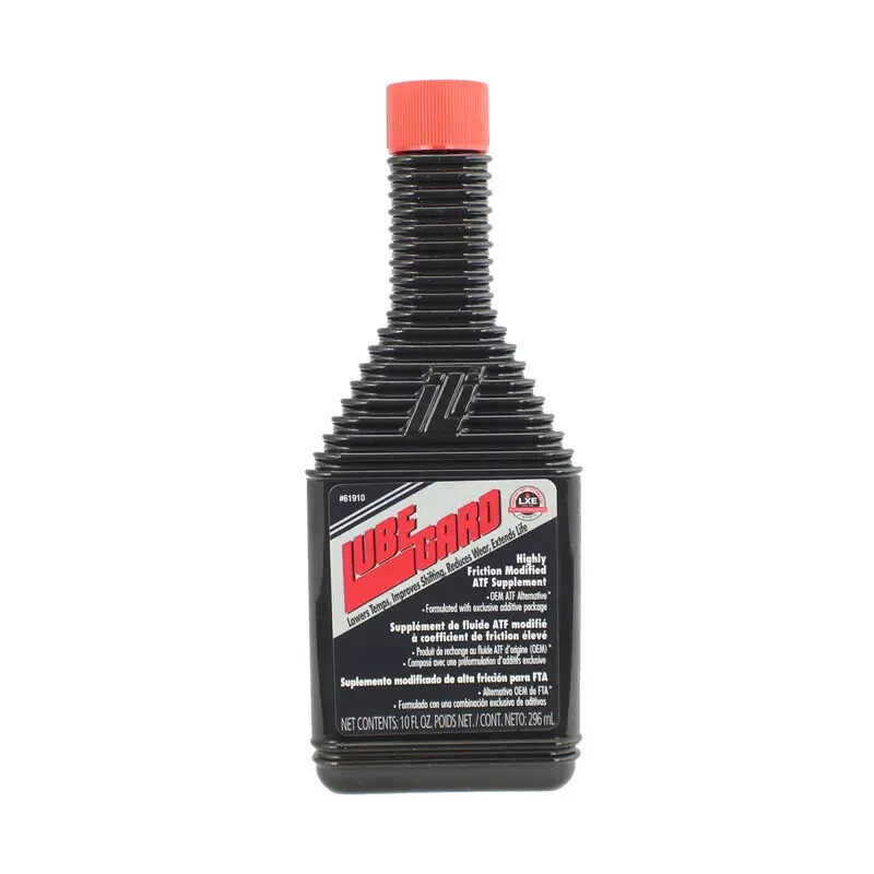 LUBEGARD BLACK ATF TRANSMISSION ADDITIVE FLUID BLACK 10OZ BOTTLE HFM ...