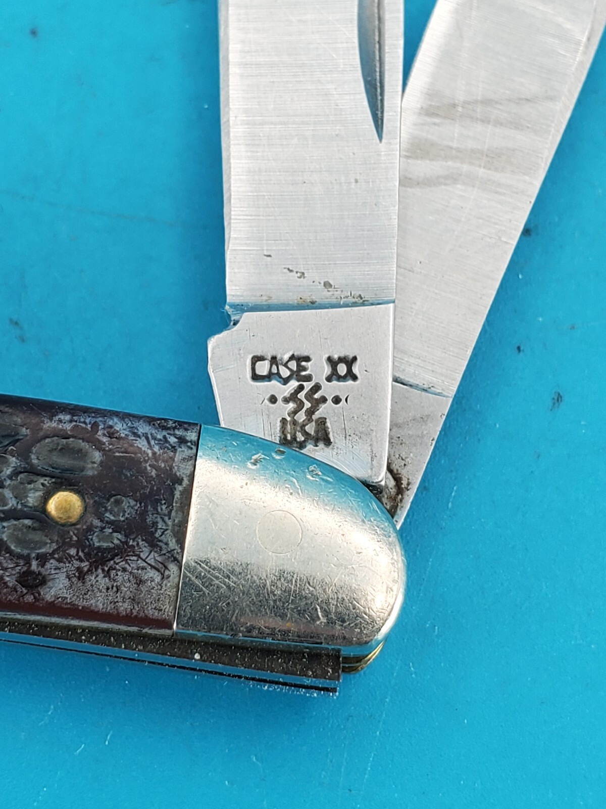 Case XX Medium Stockman Brown Standard Jig Delrin 63087SS Pocket Knife ...