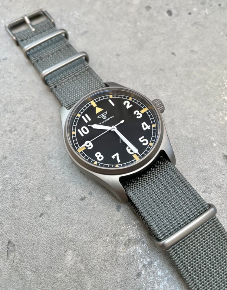 G10 Military Issue style Field Watch - Seiko NH35 Automatic Movement ...